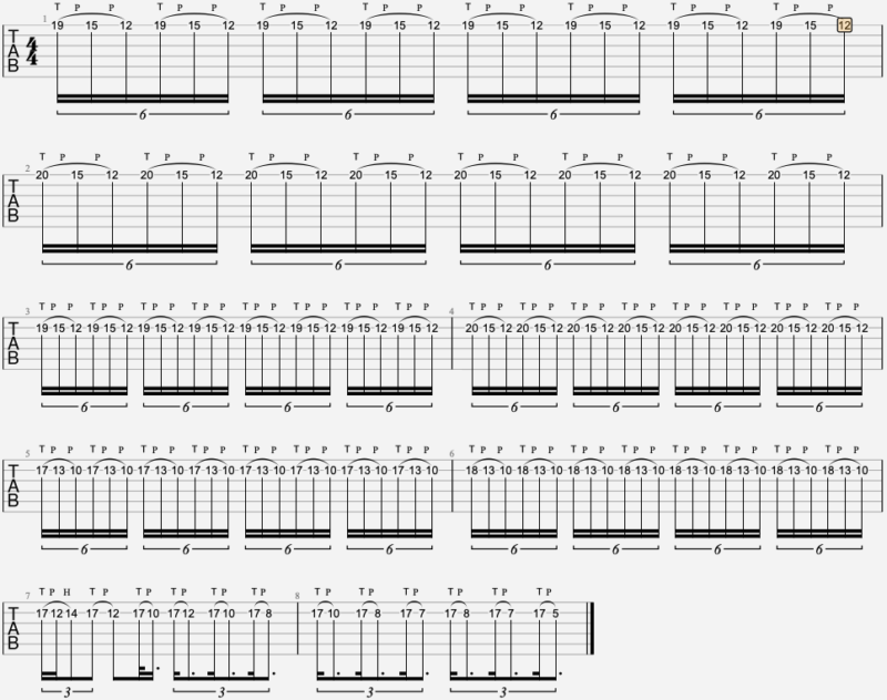 5 Guitar Tapping Exercises For Beginners With Tab