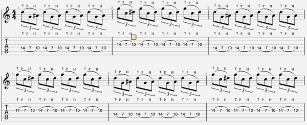 5 Guitar Tapping Exercises For Beginners With Tab