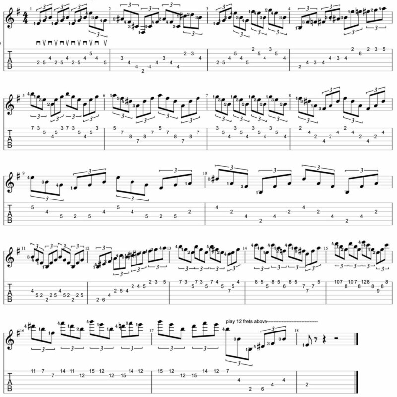 Steve Morse Lesson -3 Amazing Alternate Picking Exercises