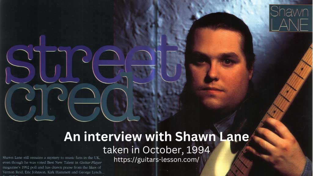 Shawn Lane Interview From 1994