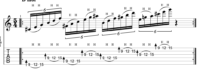 7 string skipping exercises With Guitar Pro Tabs