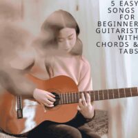 5 Most Easy songs for beginner guitarists with Chords / tabs