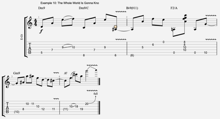 Paul Gilbert Lesson - 12 Lesson From Terrifying Guitar Trip With Tabs