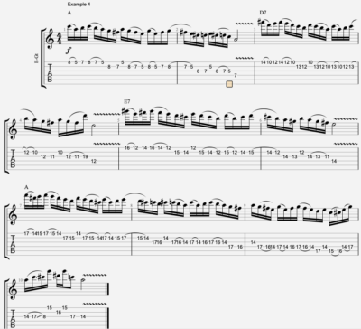 Paul Gilbert Lesson - 12 Lesson From Terrifying Guitar Trip With Tabs