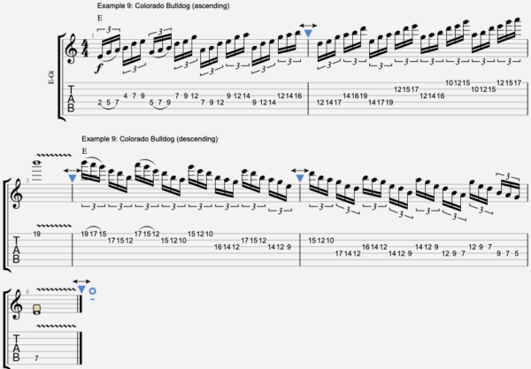 Paul Gilbert Lesson - 12 Lesson From Terrifying Guitar Trip With Tabs