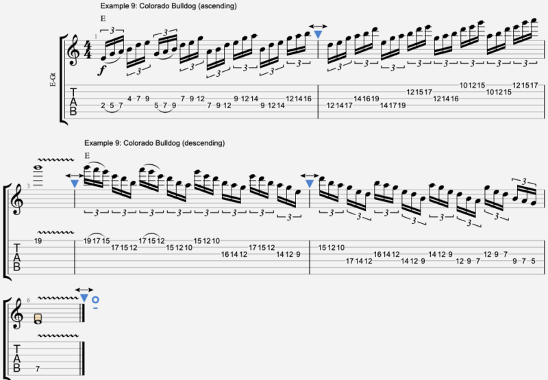 Paul Gilbert Lesson - 12 Lesson From Terrifying Guitar Trip With Tabs