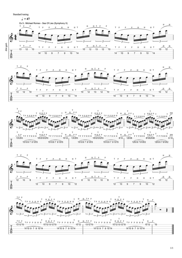 How to be great in Guitar Tapping - 5 exercises for advance player