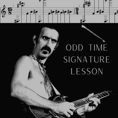 Odd Time Signature - 5 Guitar Plucking Exercise With Tabs