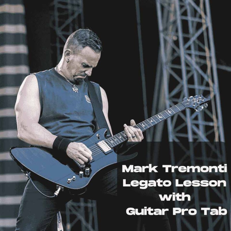 Mark Tremonti Guitar Legato Exercises - With Guitar Pro Tab